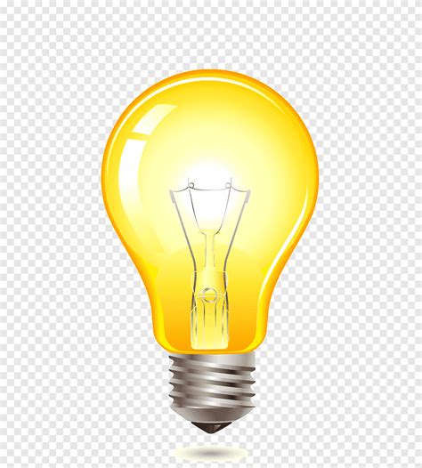 전구 백열 전구 점화 창조적 인 전구의 깃발 유행 Png Pngegg