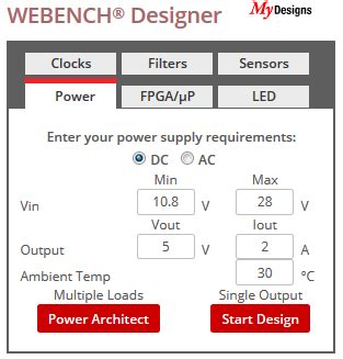 Webench DC Bias Correction For Ceramic Capacitors Simulation Hardware System Design Tools