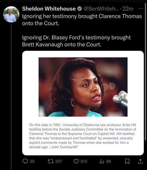 I Believe Kavanaugh Too Interesting Though How Sheldon Et Al Dont Believe The 7 Women Who