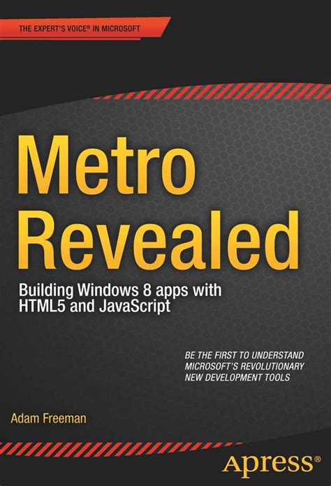metro revealed building windows 8 apps with html5 and