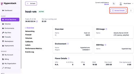 connecting to an ubuntu vm hyperstack docs