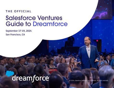 Khushboo Patel On Linkedin Salesforce Ventures Guide To Dreamforce Salesforce Ventures