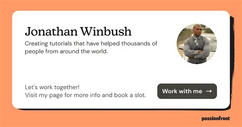 Jonathan Winbush Passionfroot