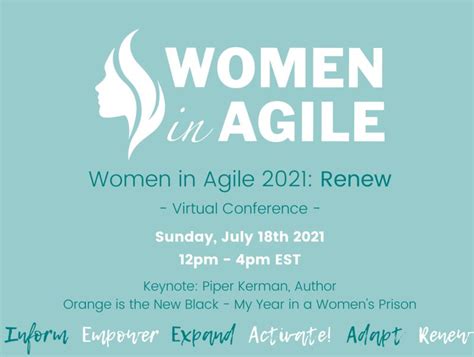 Women In Agile On Linkedin Wia2021 Womeninagile Womenintech Wia