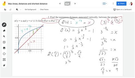solved 1 find the maximum and minimum possible area of rectangle with