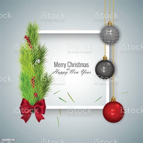 메리 크리스마스와 행복 한 새 해 2018 인사말 카드 벡터 일러스트 레이 션 12월에 대한 스톡 벡터 아트 및 기타 이미지 12월 1월 2017년 Istock