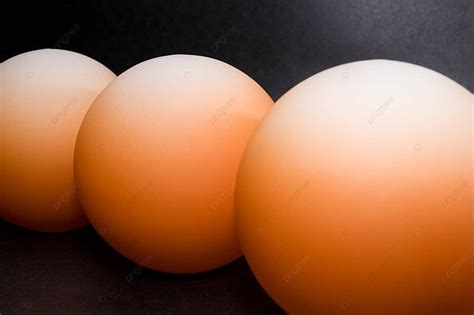 Orange Balls On Black Background Shiny Ball Abstract Photo And Picture