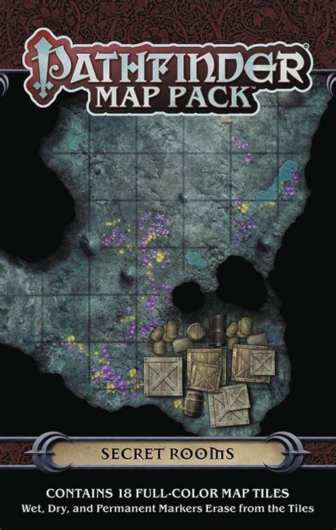 Pathfinder Map Pack Secret Rooms ComicHub