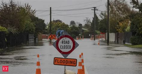 Christchurch Flood Christchurch Declares State Of Emergency Amid