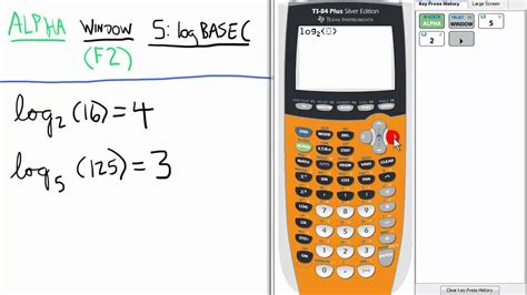 How To Solve Logarithmic Equations On A Ti 84 Plus Tessshebaylo