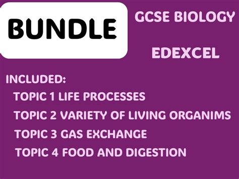 Igcse Biology Term 1 Teaching Resources