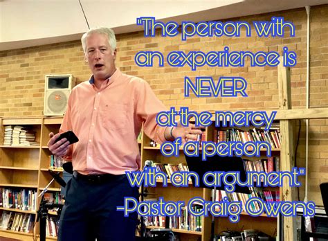 Argument Vs Experience Craig T Owens Argument Vs Experience Craig T Owens