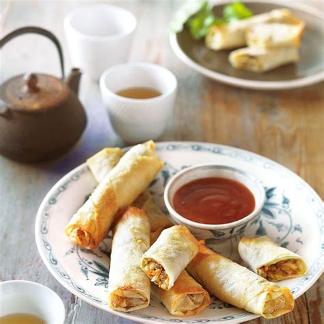 Oven Baked Spring Rolls Recipe Weight Watchers Au