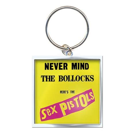 Sex Pistols Never Mind The Bollocks Photo Print Keyring Eyesore Merch