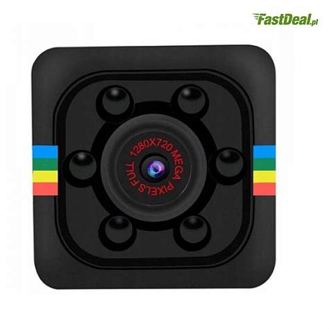 Mini kamera szpiegowska przenośna z detektorem ruchu