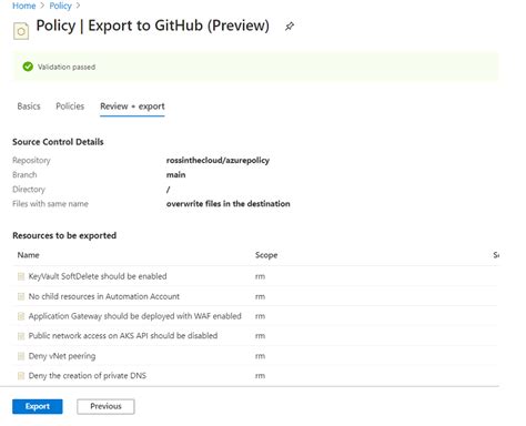 Azure Policy As Code With Github