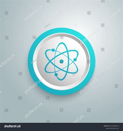 Icon Structure Nucleus Atom Atom Protons Stock Vector Royalty Free 2522385711 Shutterstock