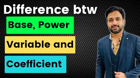 Difference Between Constant Variable And Basepower Coefficient Basic Calculations Youtube