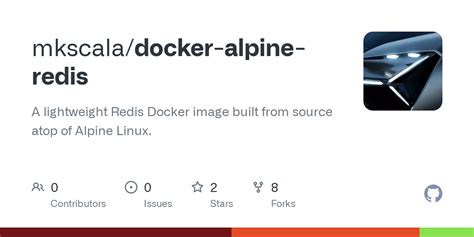 github mkscala docker alpine redis a lightweight redis docker image