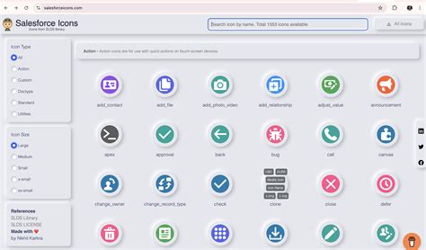 Salesforce Icons