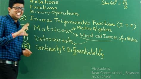 relation function class 12 lecture 01 youtube