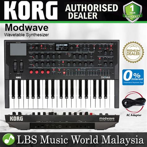 Korg Modwave 37 Keys Digital Wavetable Synthesize Keyboard With 32 Stereo Voices Lazada