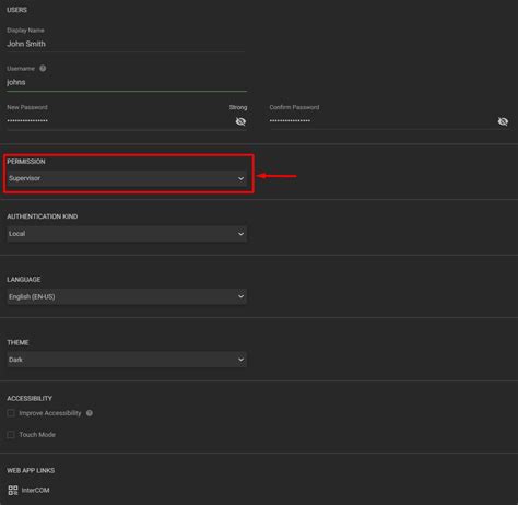 managing users and permissions docs
