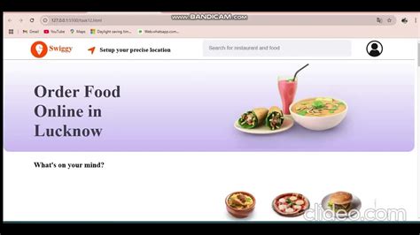 Ankit Kumar On Linkedin Introducing My Swiggy Clone Built Entirely With Html And Css This