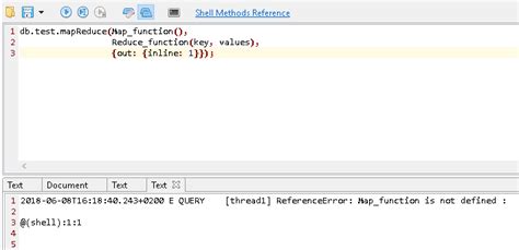 How to mapReduce() in Studio 3T/MongoDB - Stack Overflow
