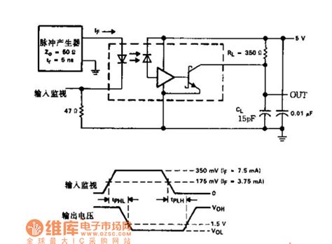 带有直流的直流光电隔离电路图 光电耦合器 维库电子市场网