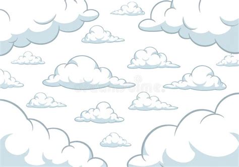 Whimsical Cloud Pattern Stock Illustrations 13 940 Whimsical Cloud
