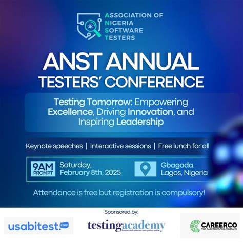 The Association Of Nigeria Software Testers Anst Join Nigerias Most Qa Testers Squad