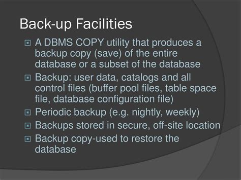 ppt database backup and recovery powerpoint presentation free download