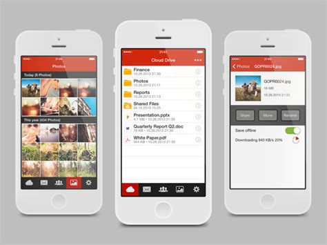 mega gets official ios app ubergizmo
