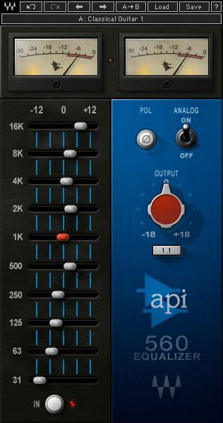 Api 560 Eq Plugin Waves Audio Artofit