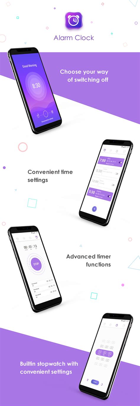 Alarm Clock UI App On Behance