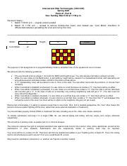 2020Spring Exam1 Coding Pdf Internet And Web Technologies CSCI 355
