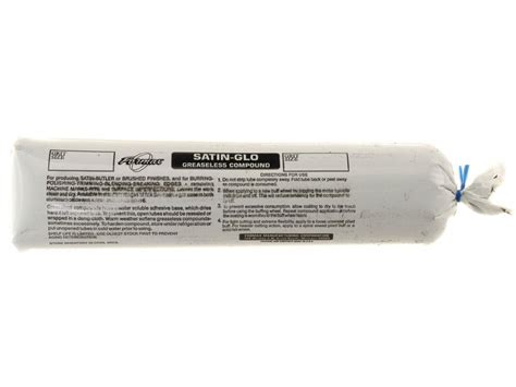 Formax Satin Glo Greaseless Buffing Polishing Compound 320 Grit 3 Lb