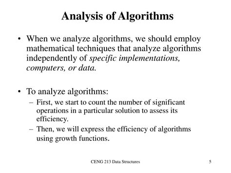 Ppt Algorithm Analysis Powerpoint Presentation Free Download Id