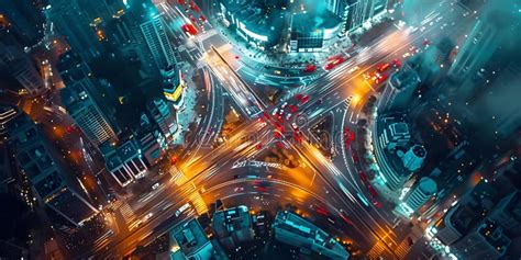 Using Ai To Monitor City Infrastructure For Optimized Traffic Control And Safety Concept Ai
