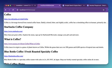 How To Use Serpapi In Laravel Using Client