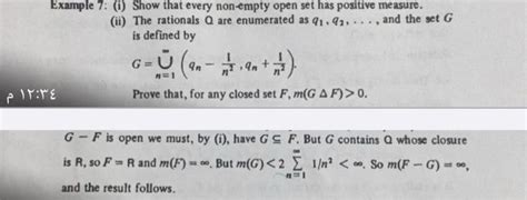 solved example 7 i show that every non empty open set has