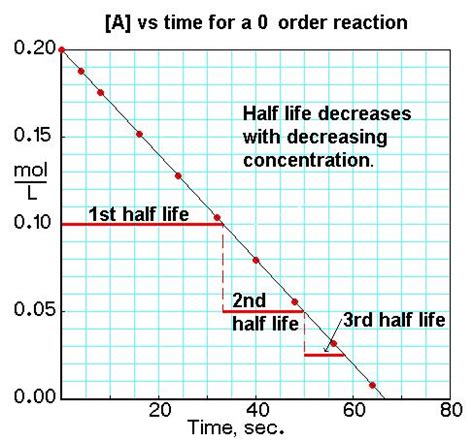 Half Life Graph