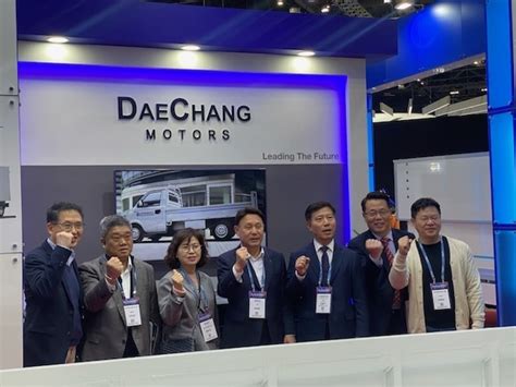 전북군산형일자리 대창모터스 등「2023서울모빌리티쇼」전시 호응