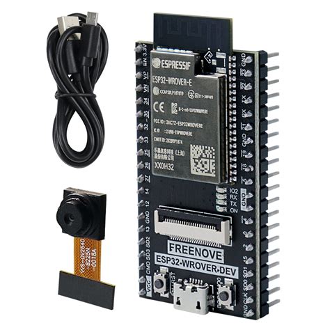 Freenove Esp32 カメラ付き Wrover Wi Fi Bluetooth 中国 Esp32 Wrover