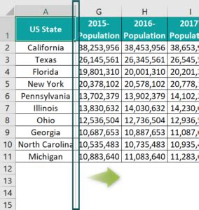 Column Lock In Excel Top 2 Ways Freeze Panes Protect Sheet