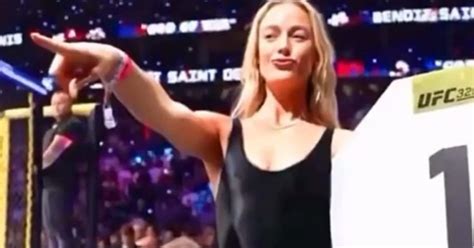 Sophie Cunningham Takes A Moment From Basketball To Be A Ring Girl At