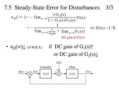 ppt chapter 7 steady state errors powerpoint presentation free