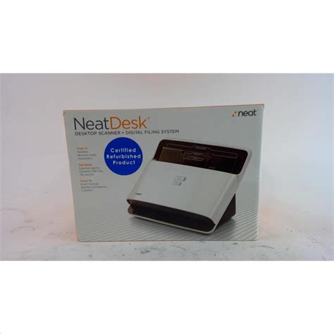 Neatdesk Desktop Scanner Digital Filing System Property Room