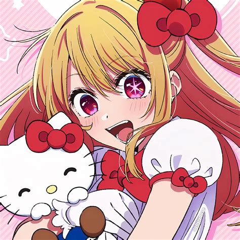 ⭐↯ Ruby Hoshino Angel Para Dibujar Bloqueo De Pantalla De Anime Dibujos Bonitos